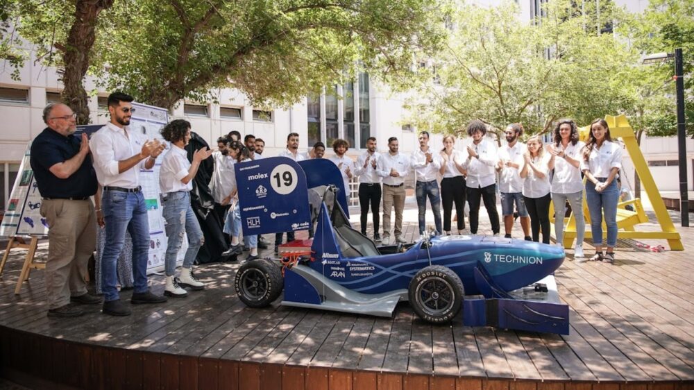 Technion unveils its first autonomous electric Formula car - ISRAEL21c